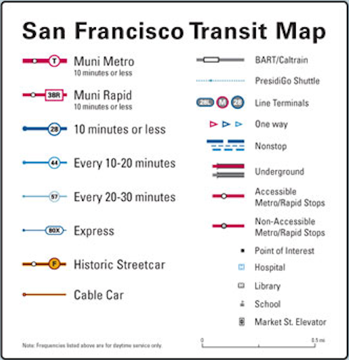 Muni’s New Map Takes a Step Toward Seamless Transit | SPUR