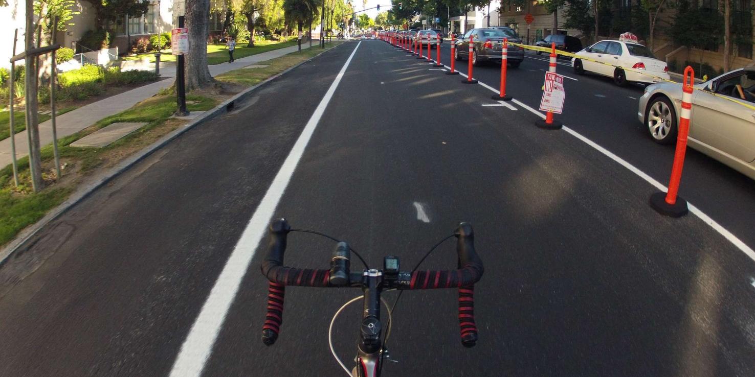 Highlighting Downtown’s Protected Bike Network | SPUR