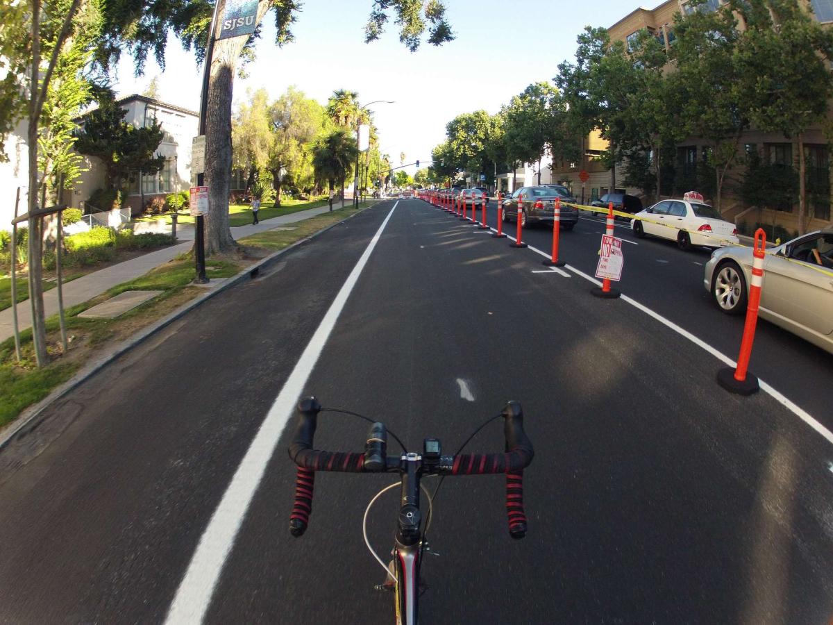 Highlighting Downtown’s Protected Bike Network | SPUR