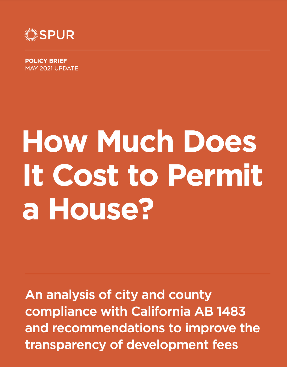 How Much Does It Cost to Permit a House? | SPUR