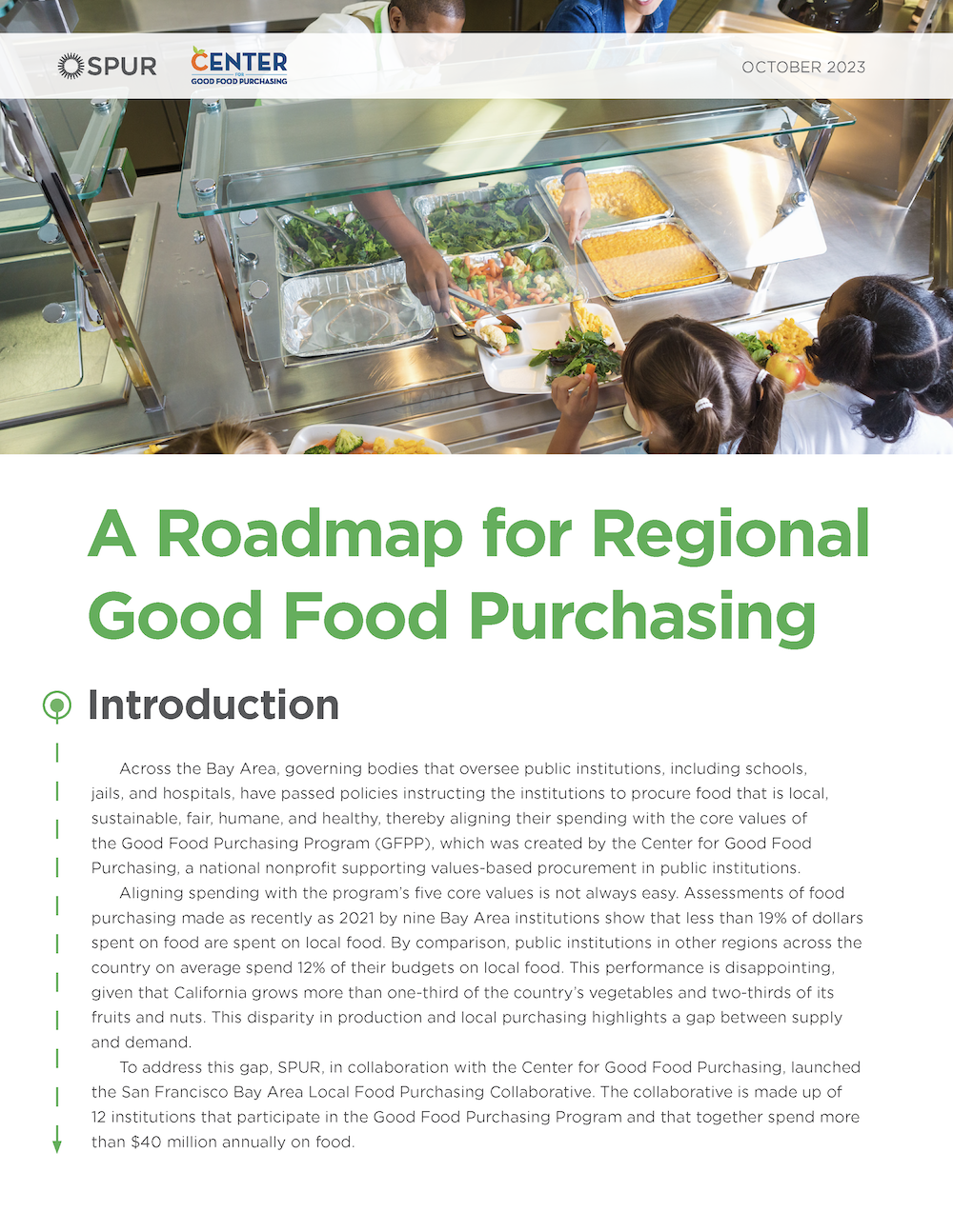 A Roadmap for Regional Good Food Purchasing | SPUR